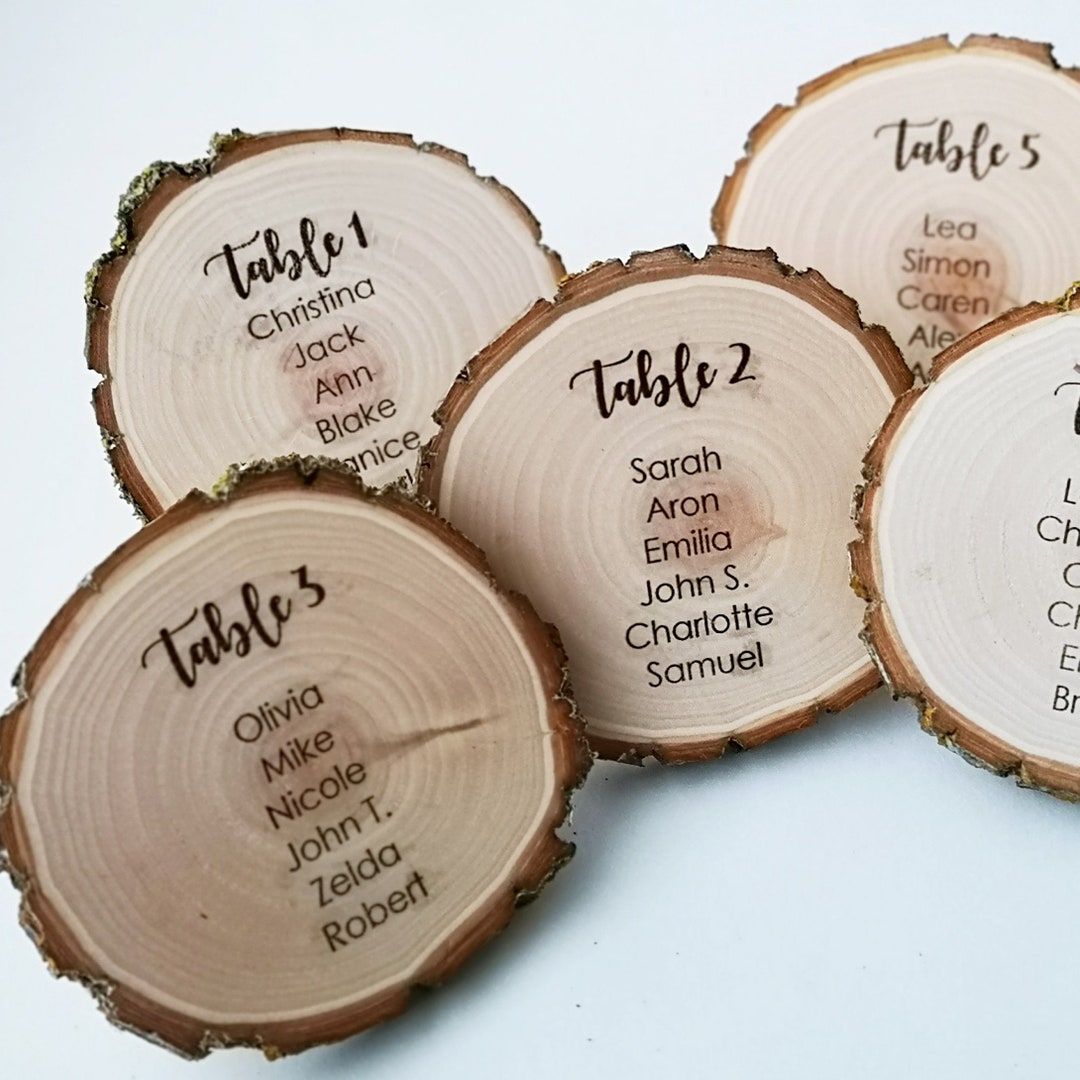 Rustic Wood Seating Charts, Wedding Seating Plan, Barn Wedding ...