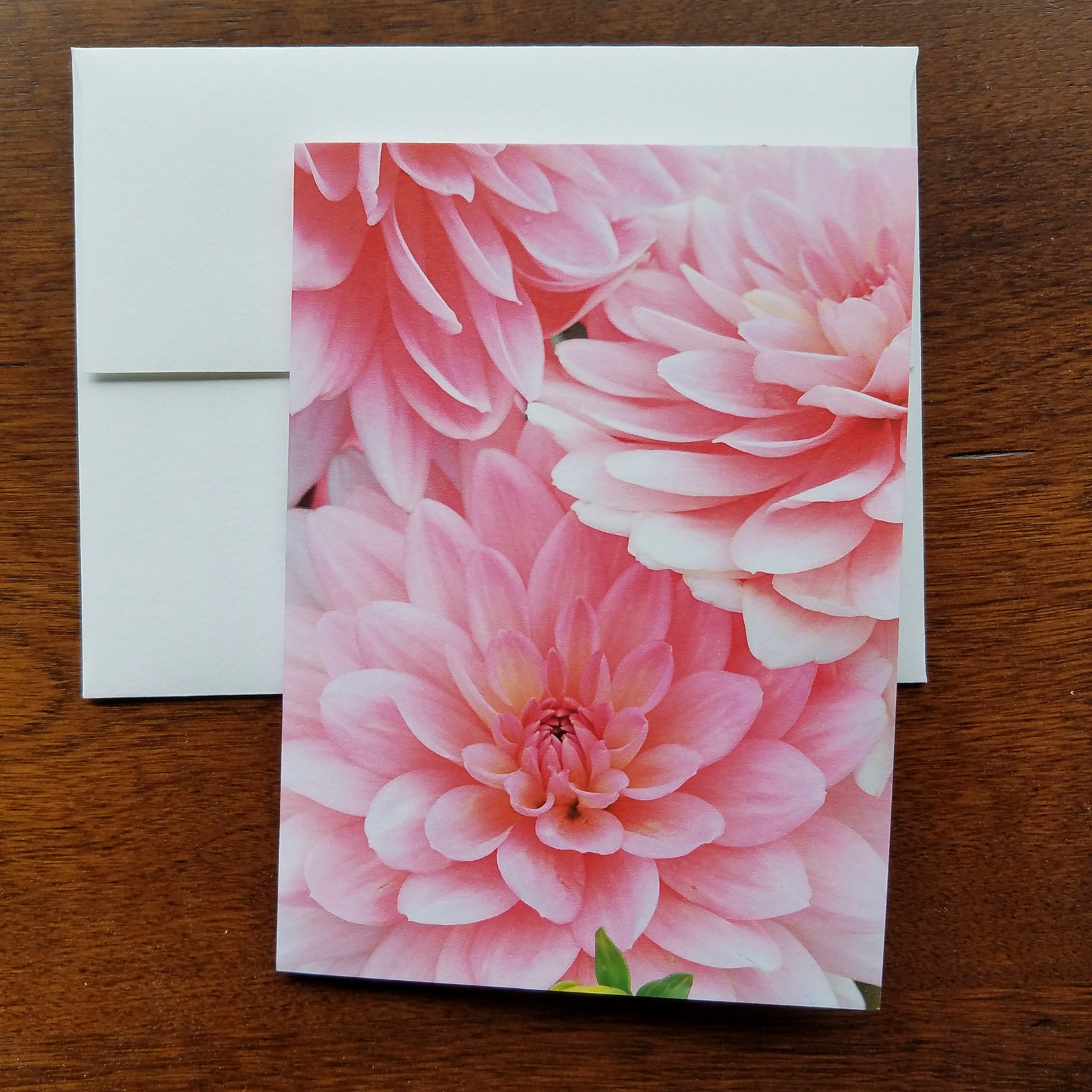 Set of Six Dahlia Greeting Cards - Etsy