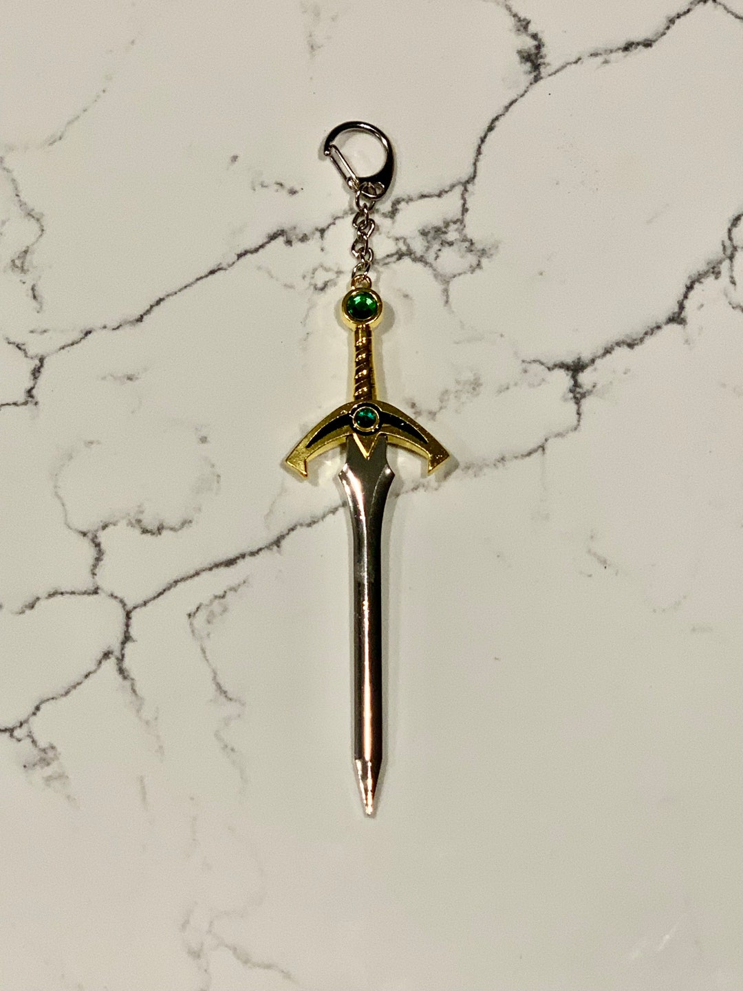 Finely Crafted Zelda Master Sword Keychain - Perfect for Gamers and ...