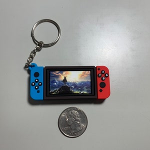 Zelda: Breath of the Wild Keychain - Nintendo Switch Accessory, Gaming ...