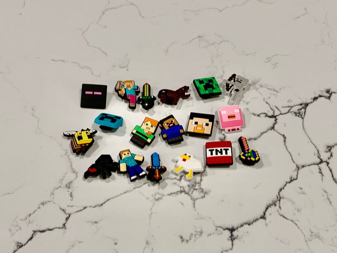 Croc Jibbitz Set. 18 Piece Inspired by Popular Video Game Cool Charms ...