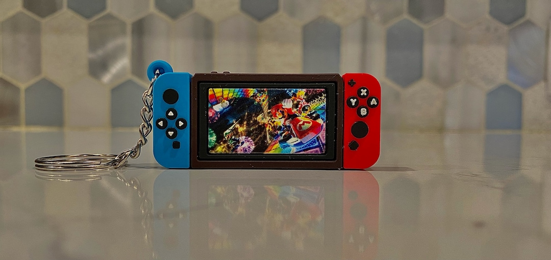 Super Mario Kart Keychain - Unique Game-inspired Accessory, Nintendo ...