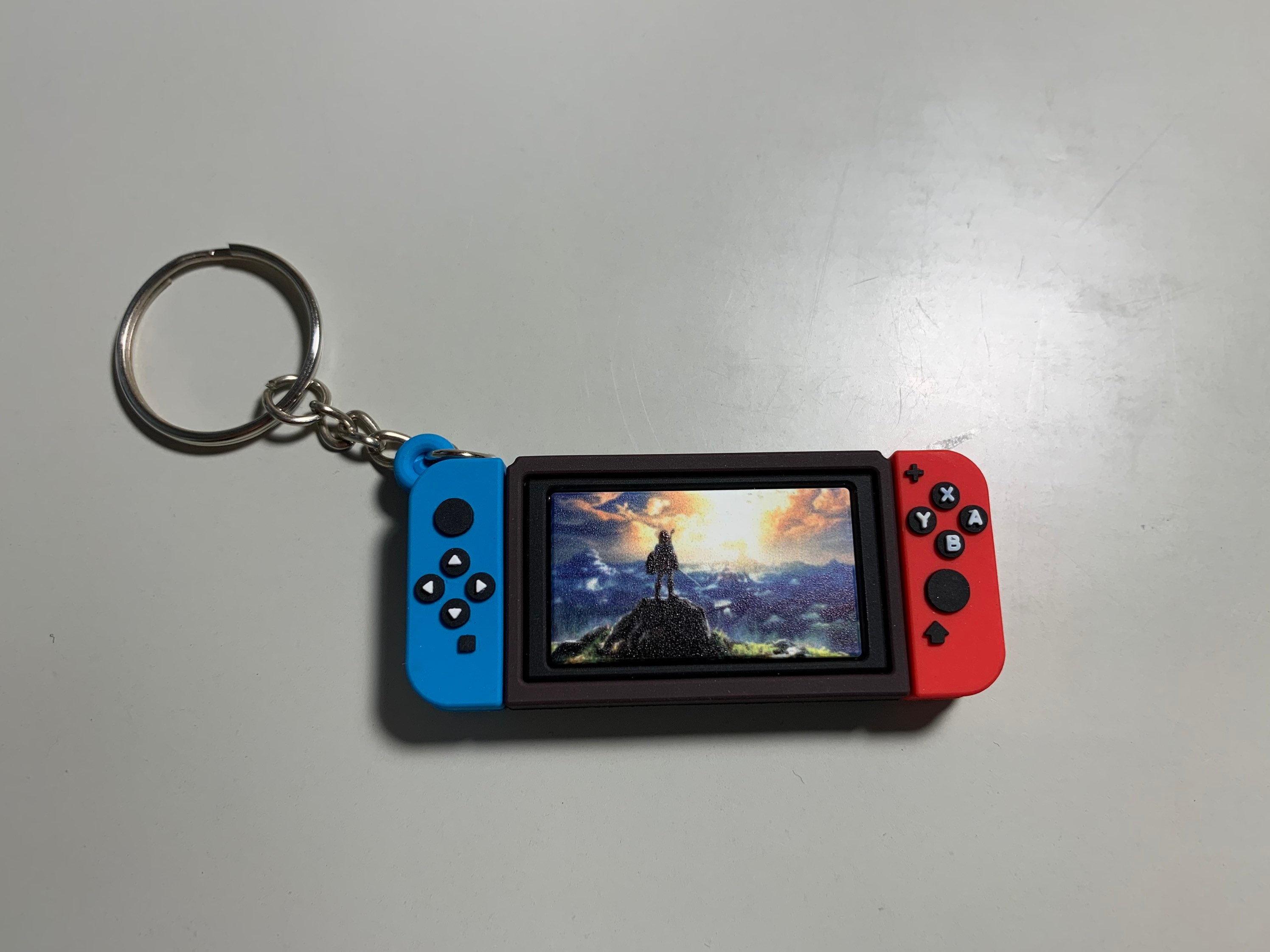 Zelda Breath of the Wild Keychain Nintendo Switch Link - Etsy