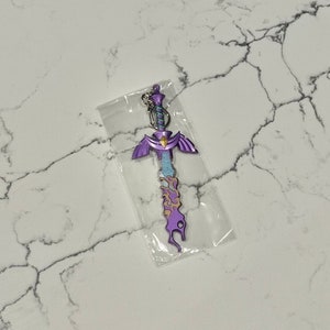 Zelda Master Sword Keychain Tears of the Kingdom Master Sword Keychain ...