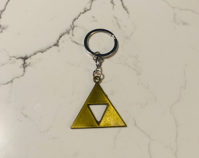 Triforce Keychain - Etsy