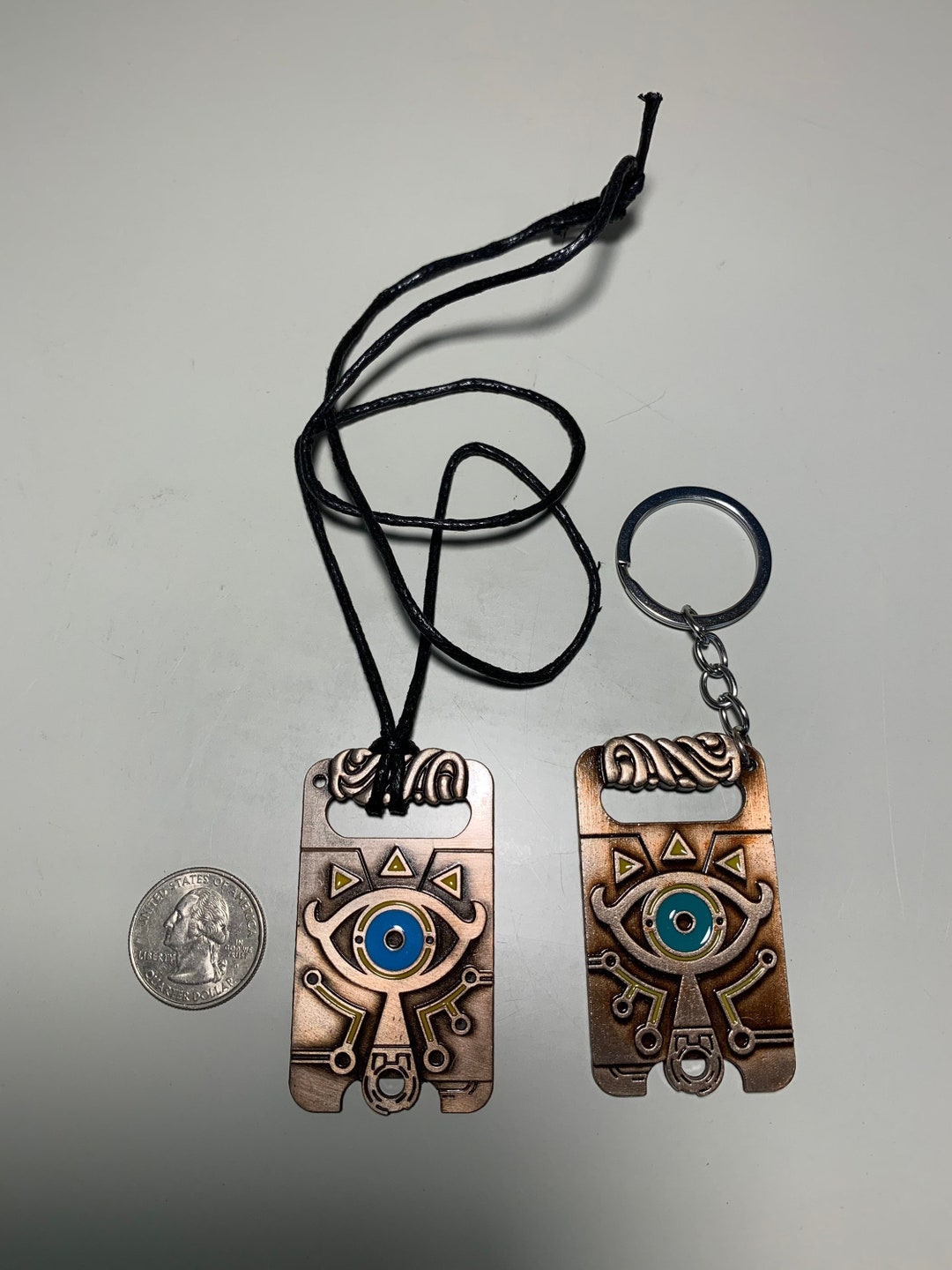 Zelda Breath of the Wild Sheikah Slate Keychain or Necklace - BOTW ...