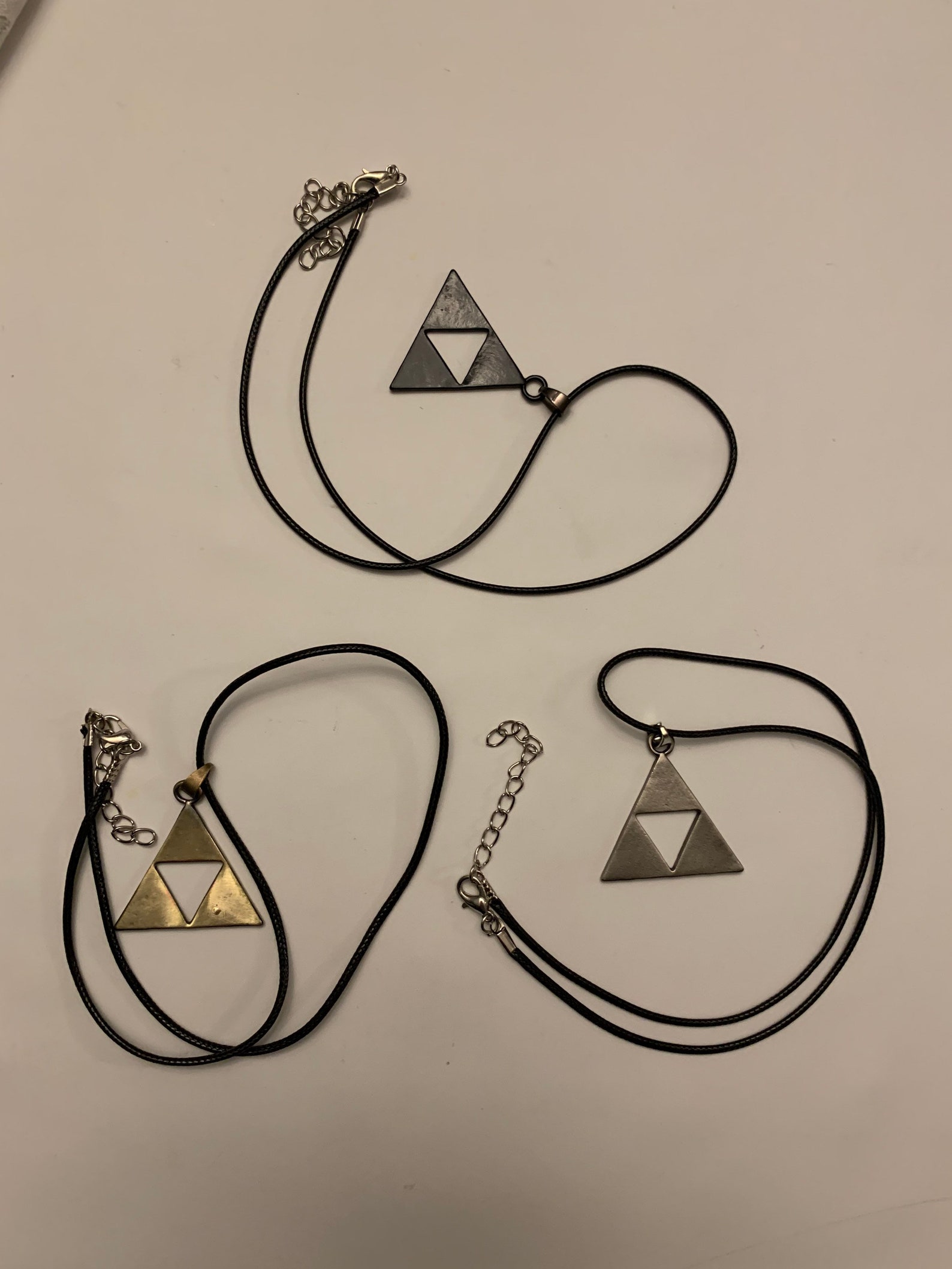 Zelda BOTW Inspired Triforce Necklaces - 3 Unique Styles, Perfect Fan ...