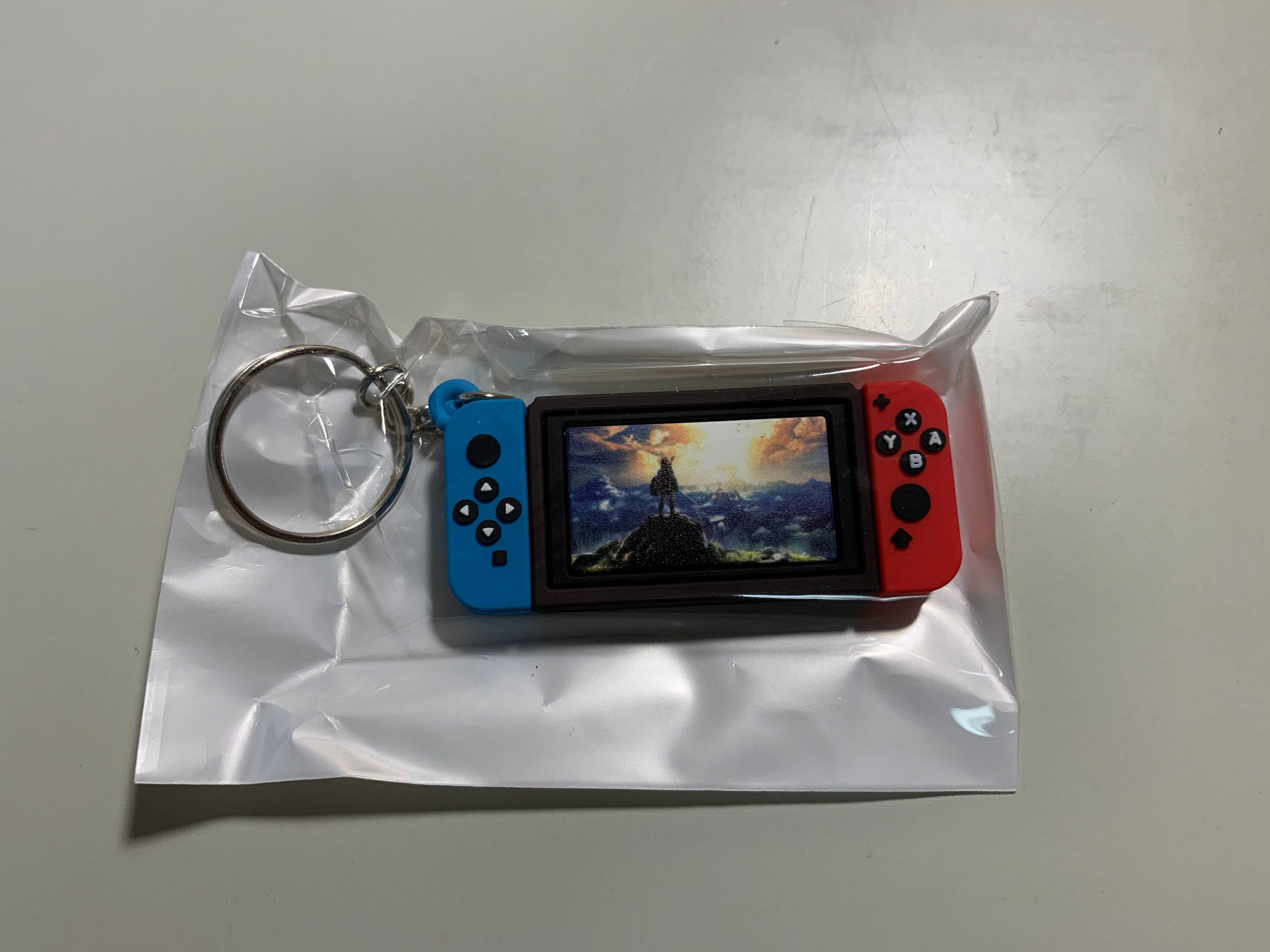Zelda Breath of the Wild Keychain Nintendo Switch Link - Etsy