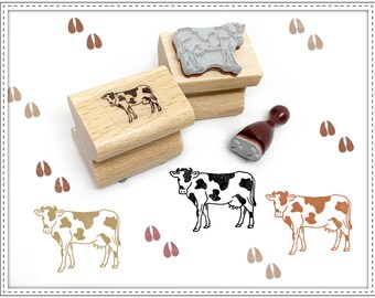 Cow stamp | Etsy
