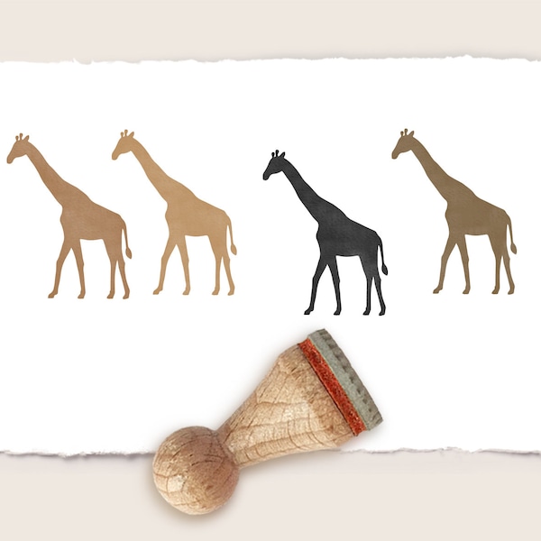 Giraffe Stamp - Etsy