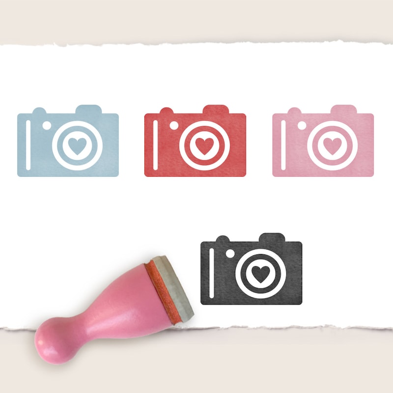 Camera Stamp - Etsy