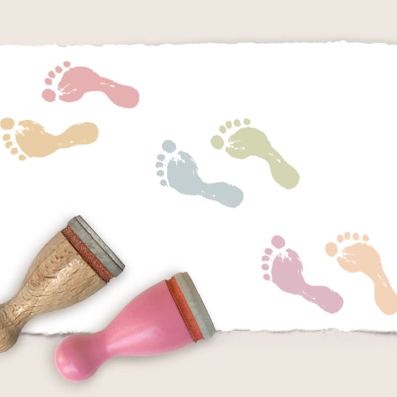 Footprint Stamp - Etsy