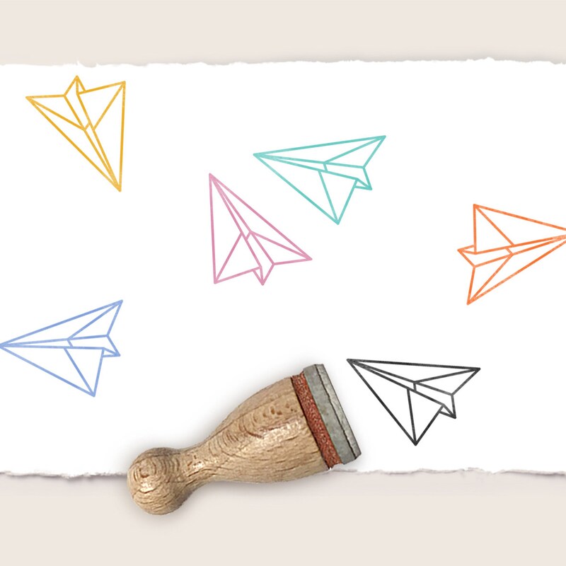 Plane Mini Stamp - Etsy UK