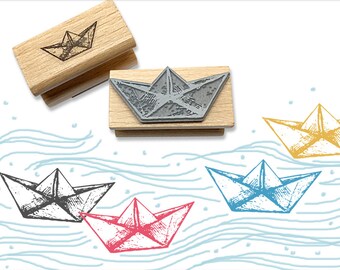 Boat Stamp | Etsy