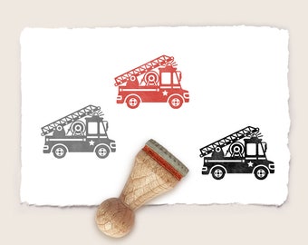 Firefighter Self-inking Stampers Gift Scrapbooking - Etsy