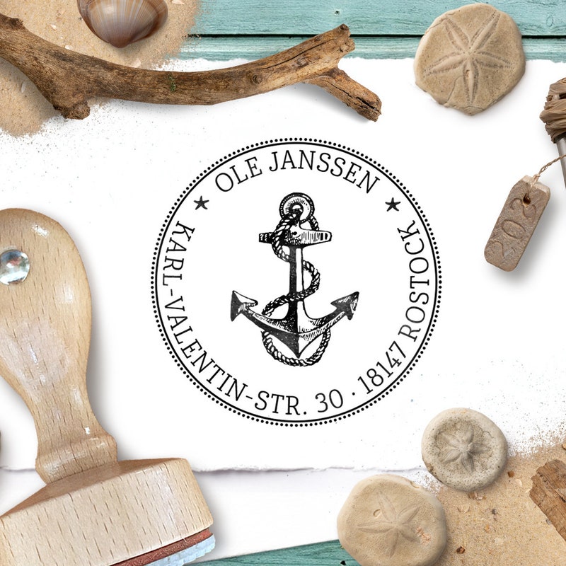 Anchor Stamp - Etsy
