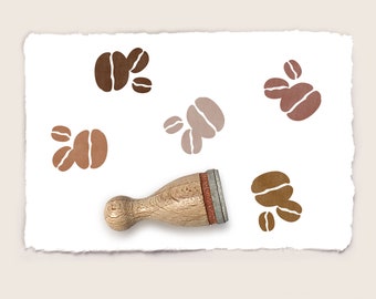 Coffee Beans Stamp | Etsy