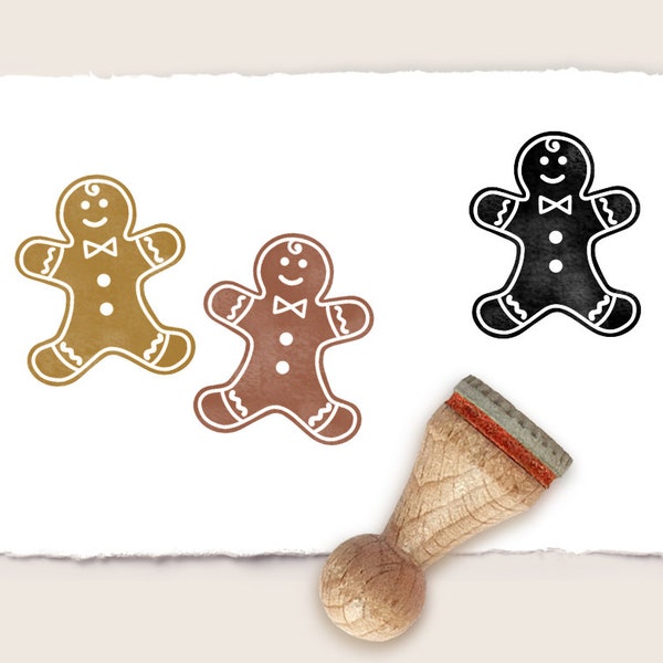 Gingerbread Stamp - Etsy