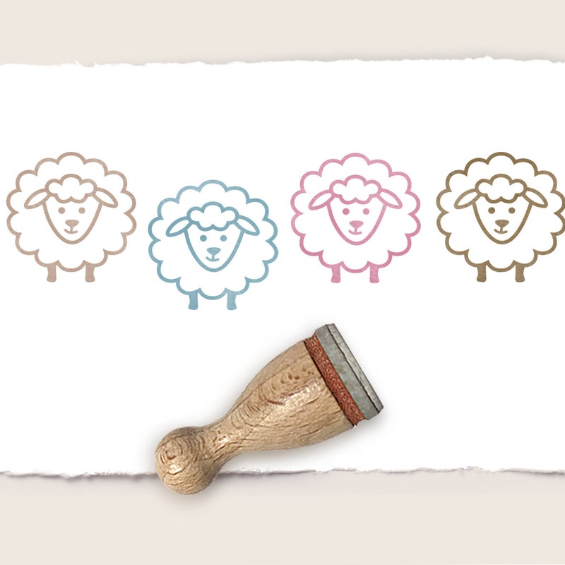 Sheep Stamp - Etsy