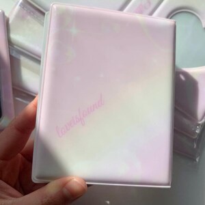 Cute Pink Collect Book, Kpop Collect Book, Photocard Collect Book, Pc ...