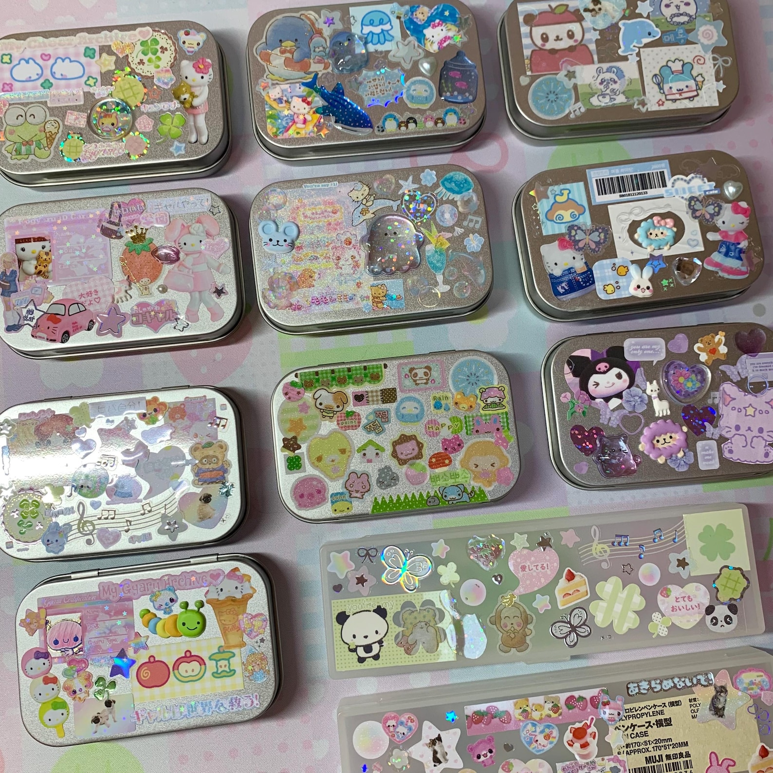 Deco Trinket Box , Kawaii Trinket Box, Decoed Trinket Box, Cute Decoed ...
