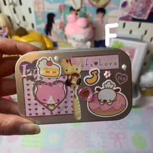 Deco Trinket Box , Kawaii Trinket Box, Decoed Trinket Box, Cute Decoed ...