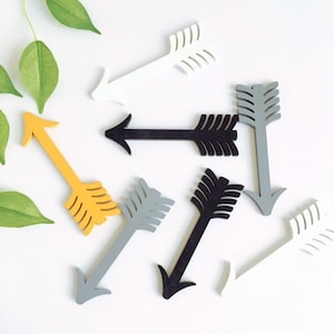 Wooden Arrows, Monochrome Nursery, Scandi Nursery, Arrow Photo Prop ...