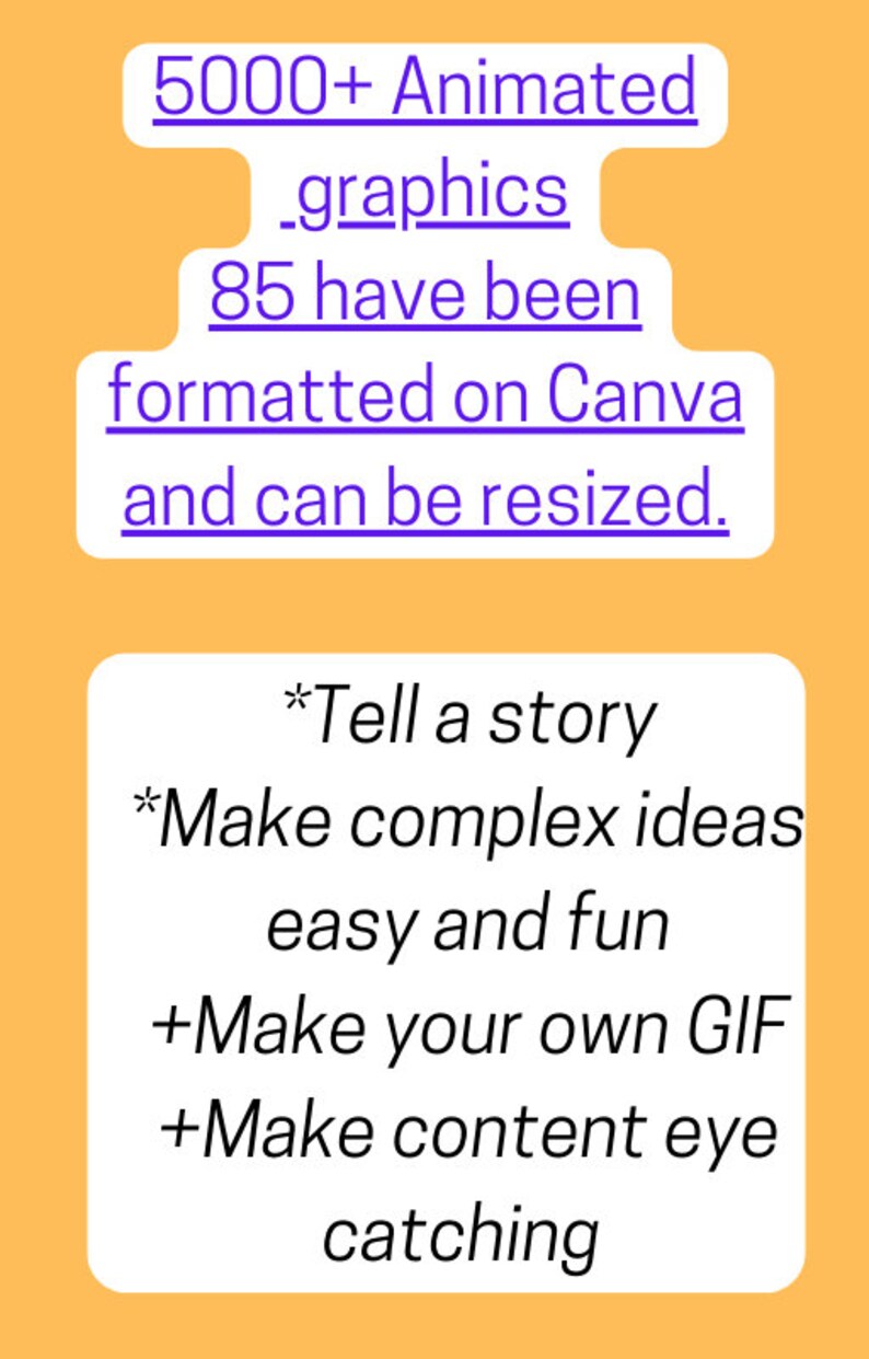 5000+ Animated Digital Motion Graphics GIF - Etsy