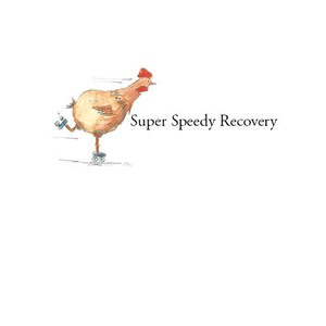 Get Well Card, Speedy Recovery Card, Animal Get Well Card, Funny Get ...