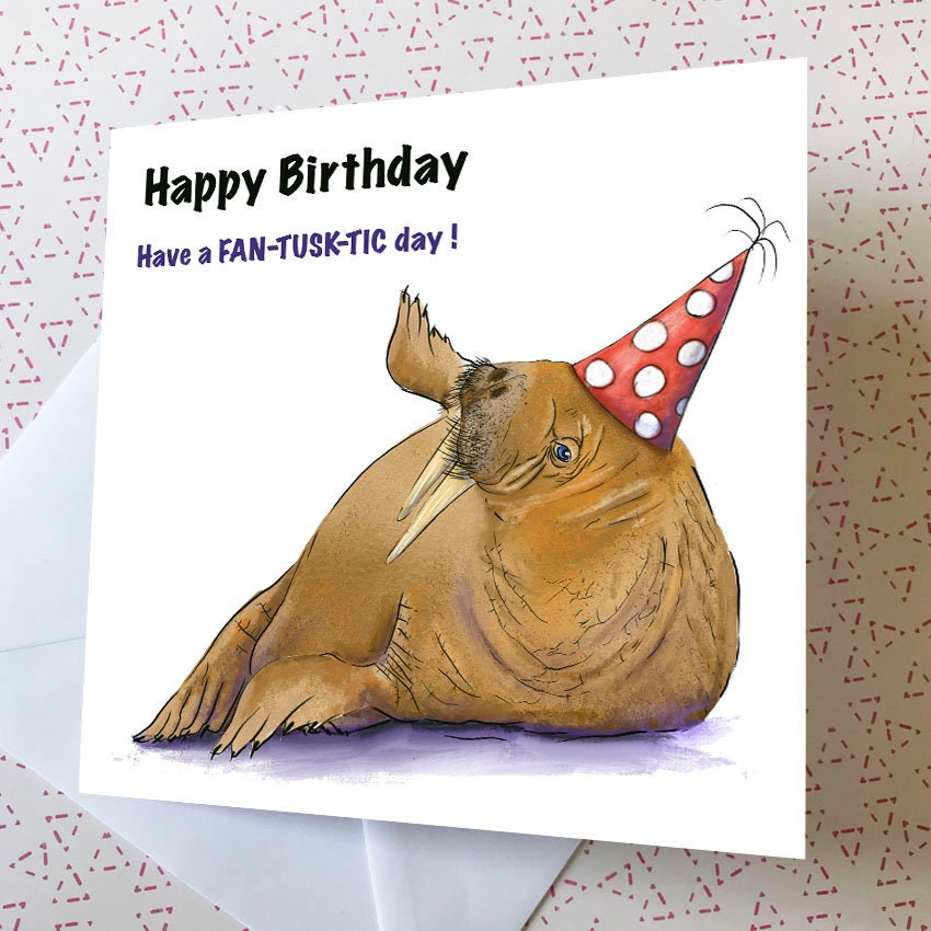 Walrus Birthday Cake Video