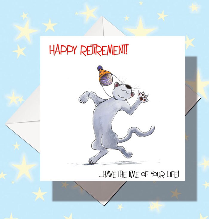 Retirement Card Happy Retirement Card Retiring Card - Etsy UK