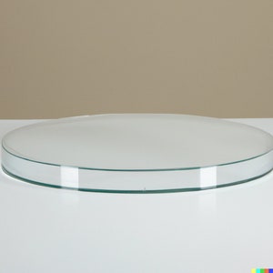 Minimalist Clear Acrylic Cake Base - Laser Cut Acrylic Disc. Plexiglass ...