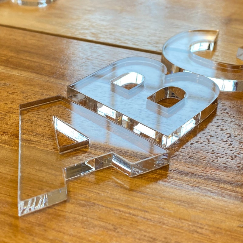 Acrylic Letters - Etsy