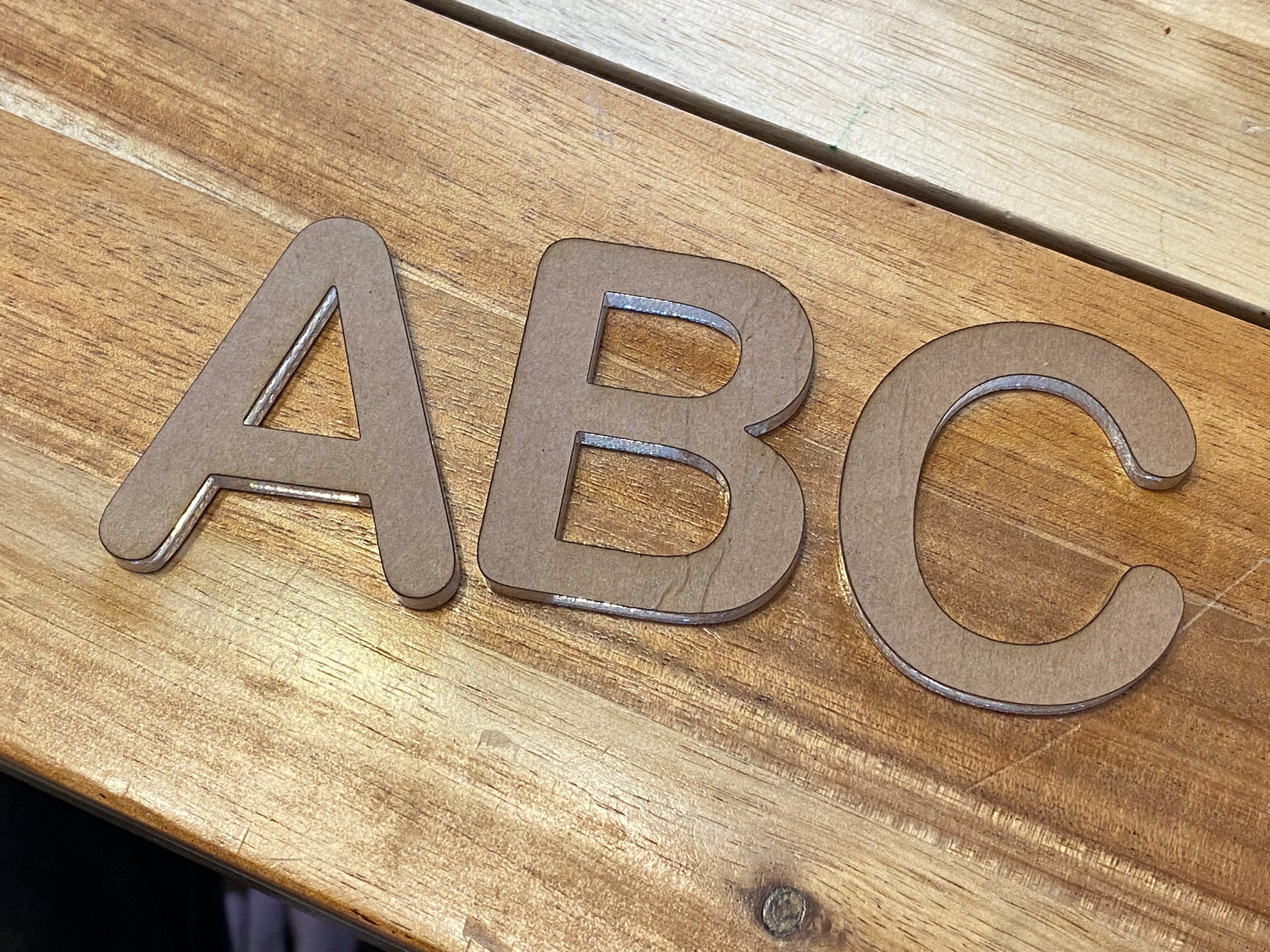 Acrylic Letters Numbers Arial Round Font 3/16 Thick - Etsy