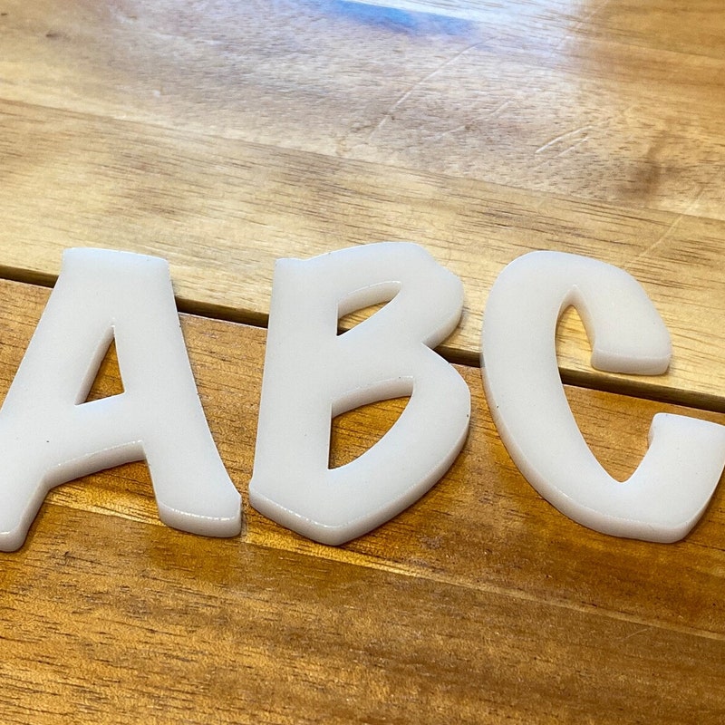 Acrylic Letters - Etsy