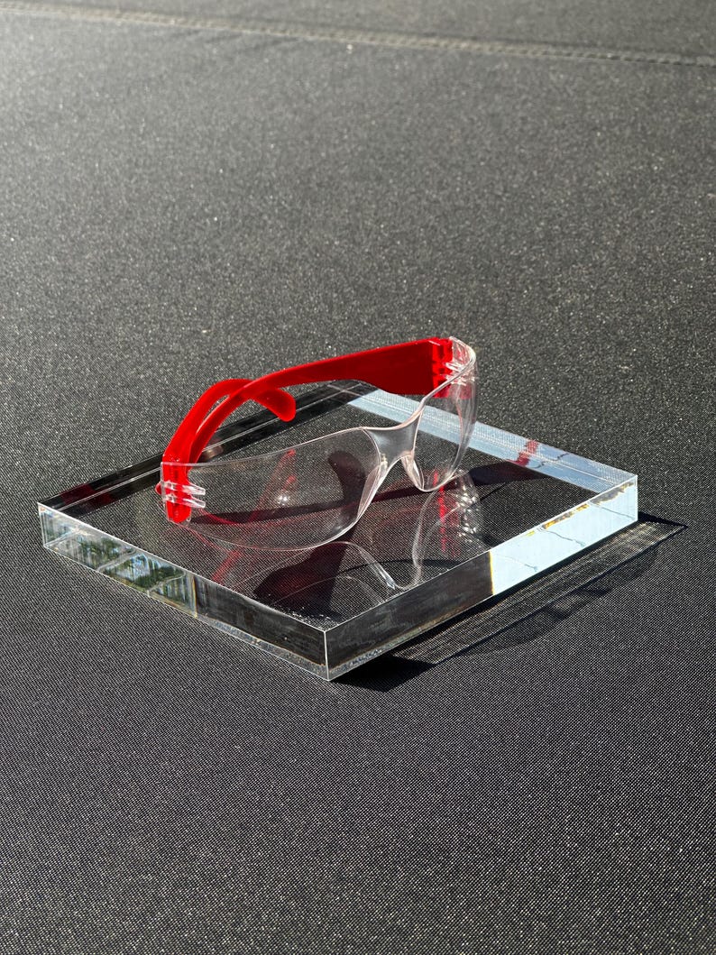 Clear Acrylic Square Sheet: 3/4" Thick - Any Size - Etsy