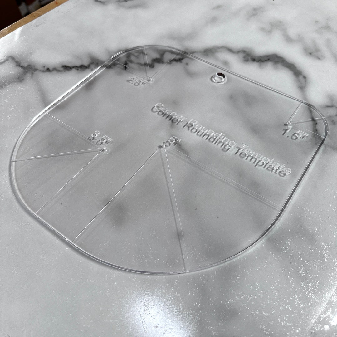 Corner Rounding Template for Woodworking - Etsy