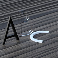 Modern Letters - Etsy