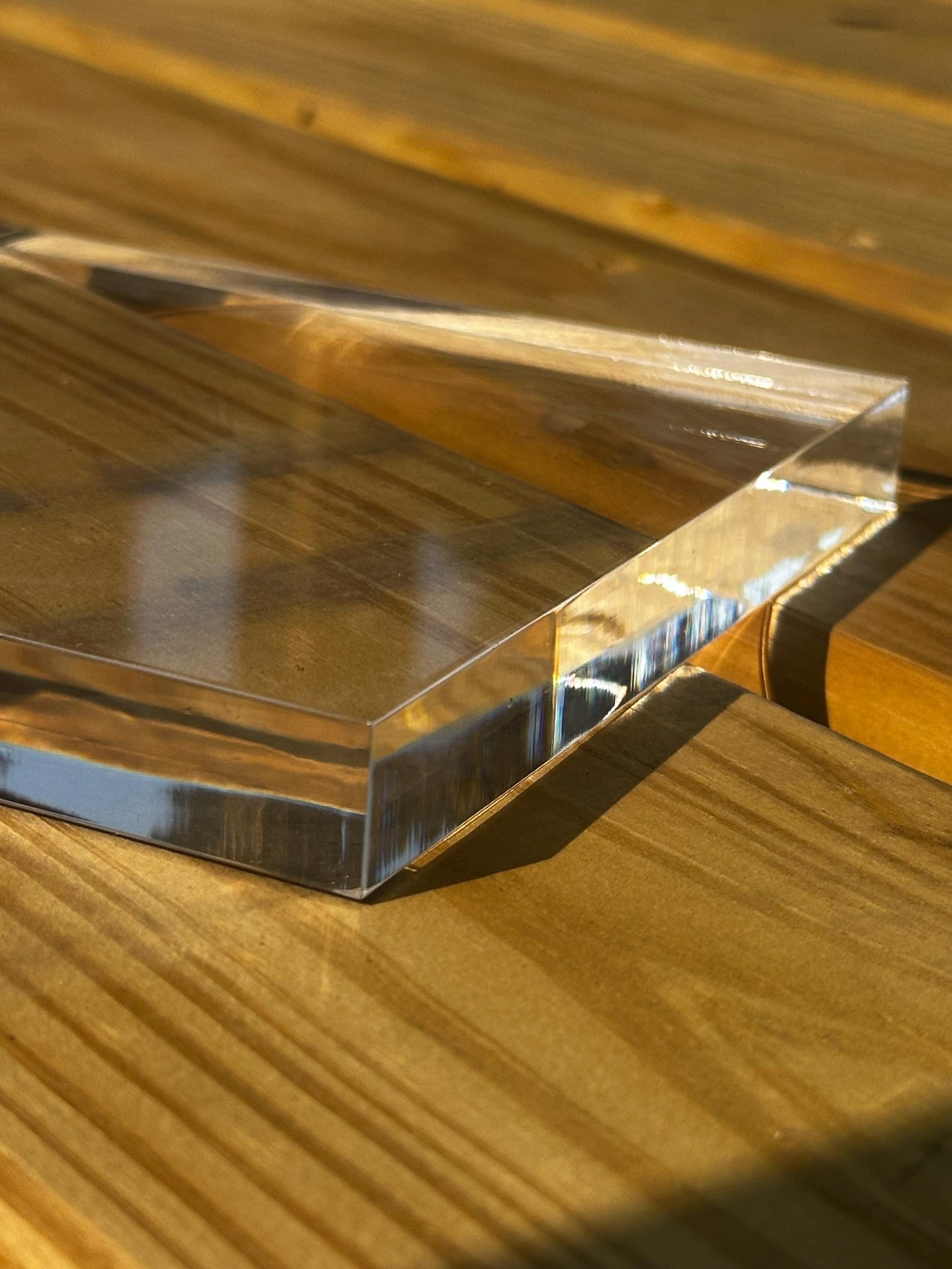 Clear Acrylic Square Sheet: 3/4" Thick - Any Size - Etsy