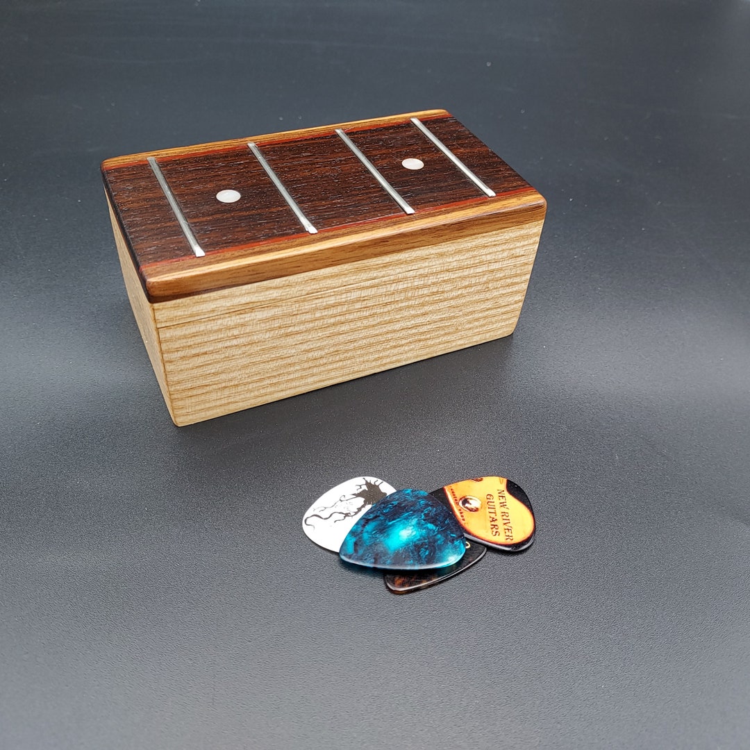 Swamp Ash Pick Box With Bolivian Rosewood Fretboard Top and Mahogany ...