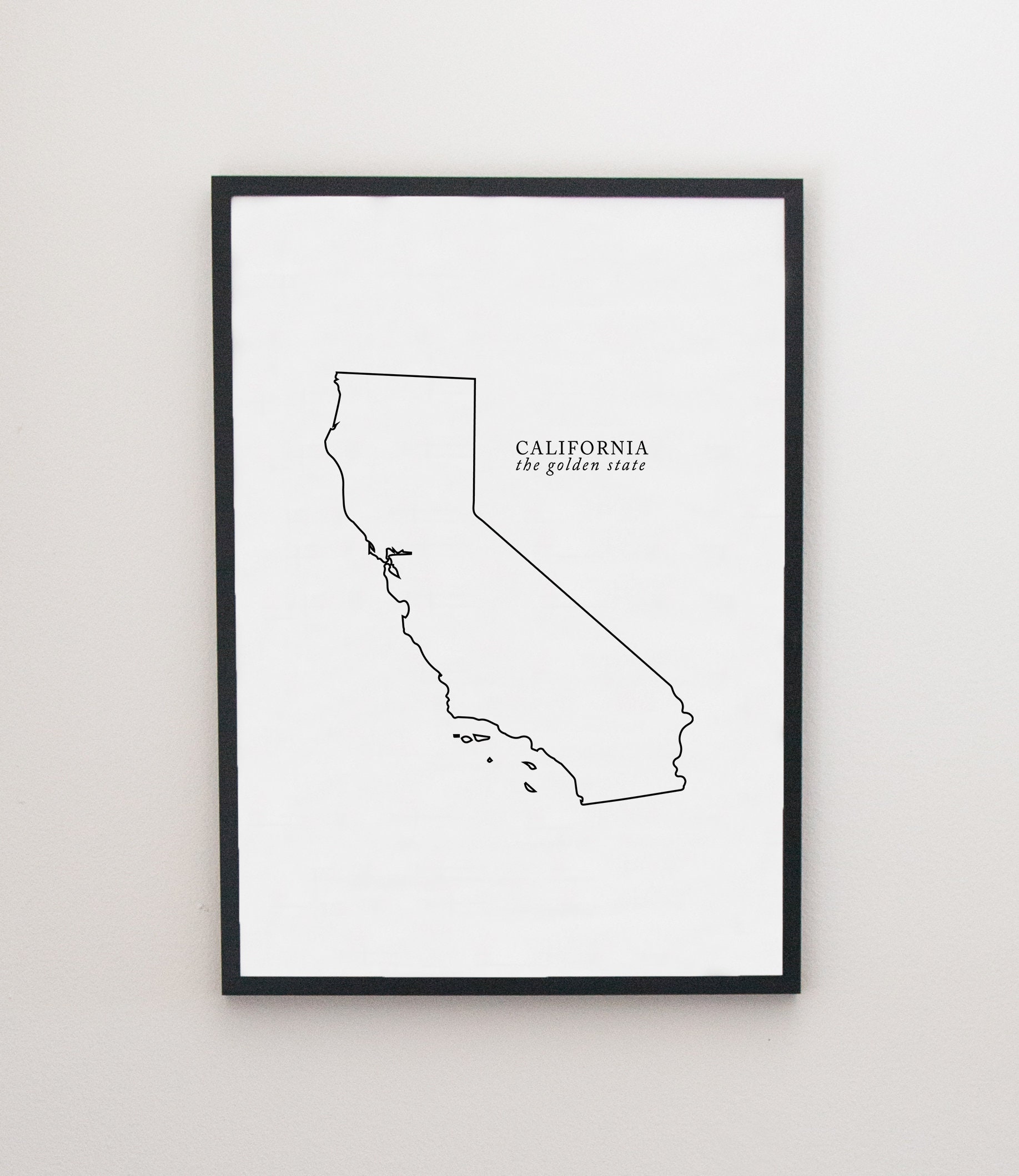 California Print // California Decor California Wall Art | Etsy
