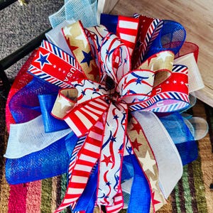 Mailbox Bows (wreath Bows) - Etsy