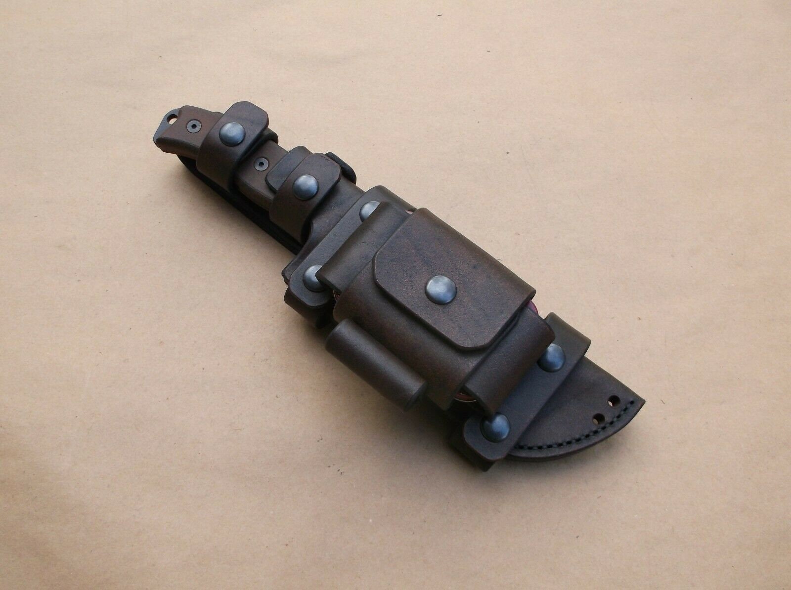 Esee 6 Handmade Dual Carry Leather Sheath- Altoids Tin Pouch and ...