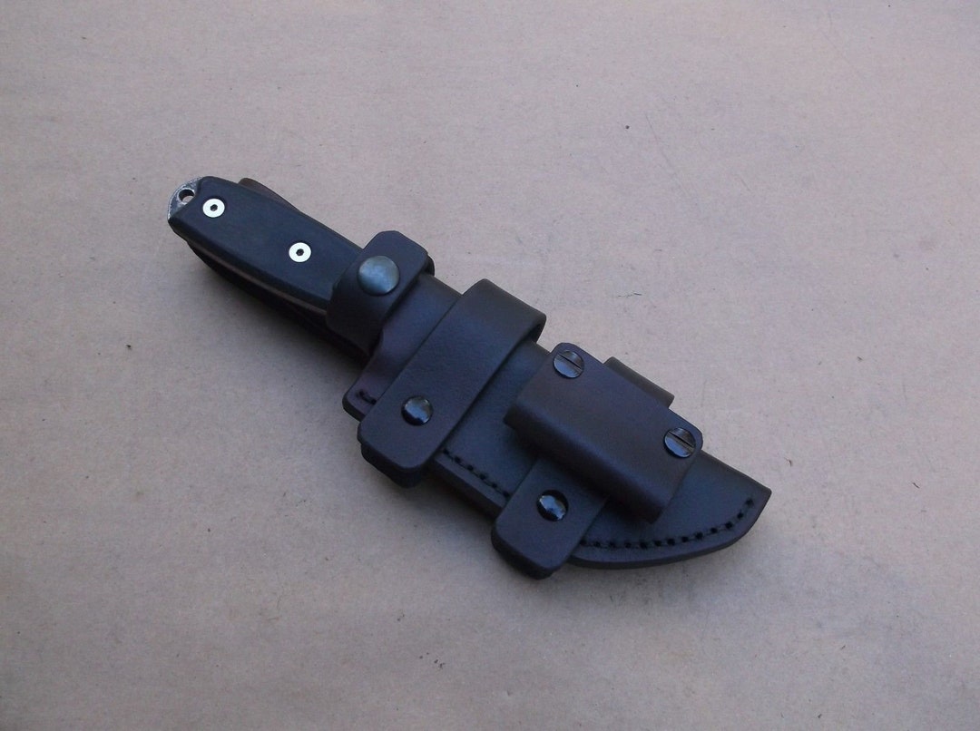 ESEE 3 DUAL Carry Leather Sheath (sheath Only) Wear Vertical or ...