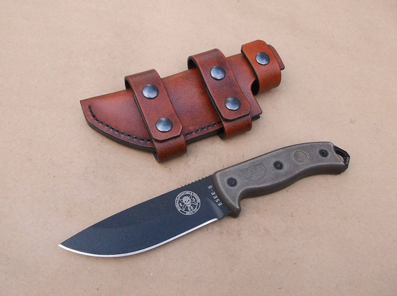 ESEE 5 or Becker BK2 Leather Sheath sheath Only Plain No - Etsy