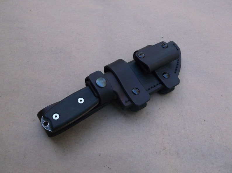 ESEE 3 DUAL Carry Leather Sheath (sheath Only) Wear Vertical or ...