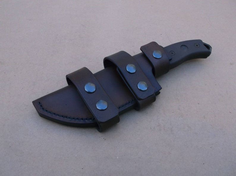 ESEE 5 or Becker BK2 Leather Sheath sheath Only Plain No | Etsy