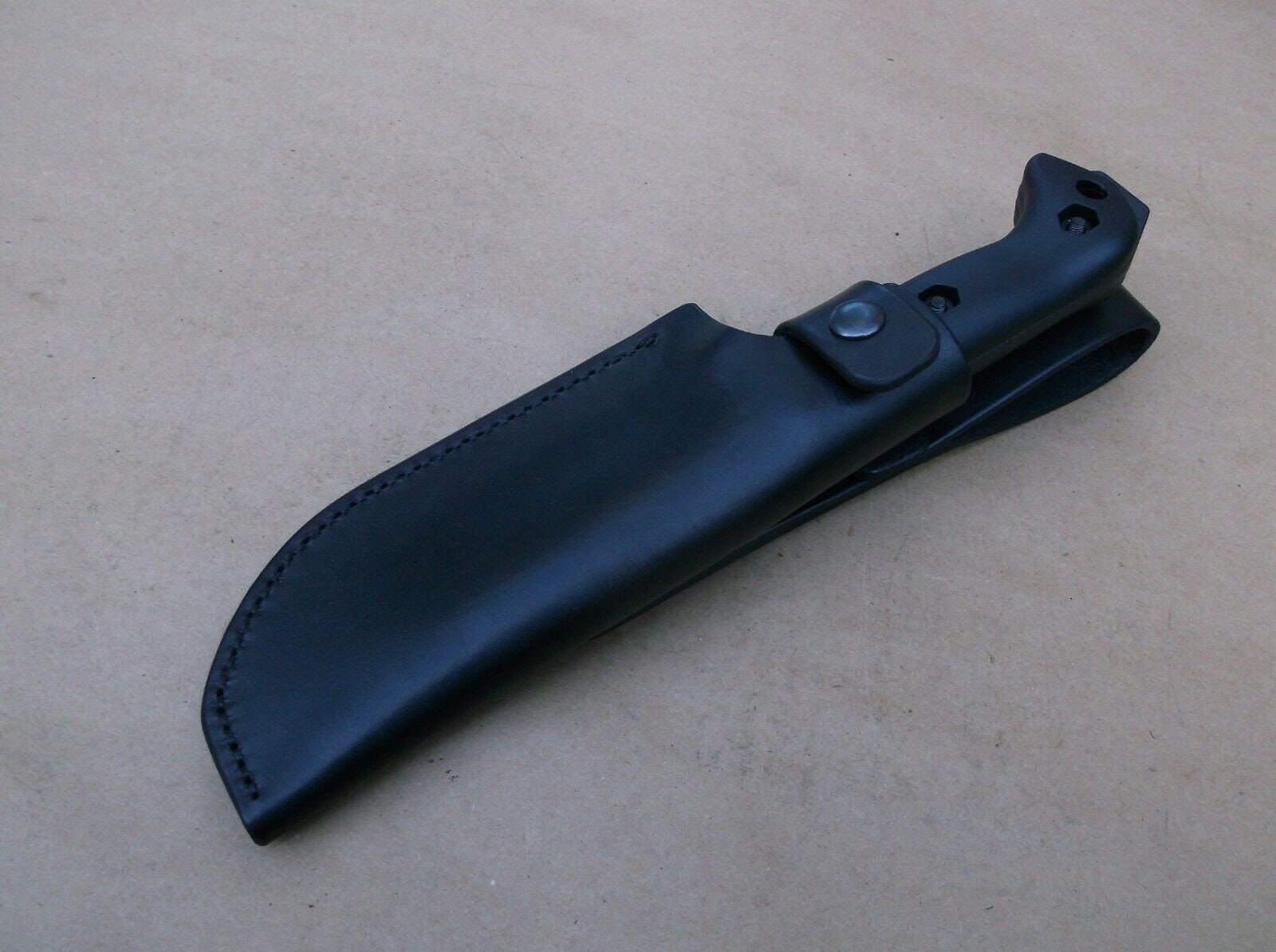 Ka-bar Becker BK-10 Crewman, Handmade Leather Sheath, Side Carry - Etsy