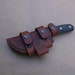 Esee 4 or Becker Bk16 HANDMADE Scout Carry Leather Sheath With ...