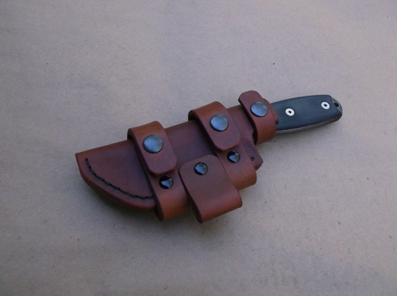 Esee 4 or Becker Bk16 HANDMADE Scout Carry Leather Sheath With ...